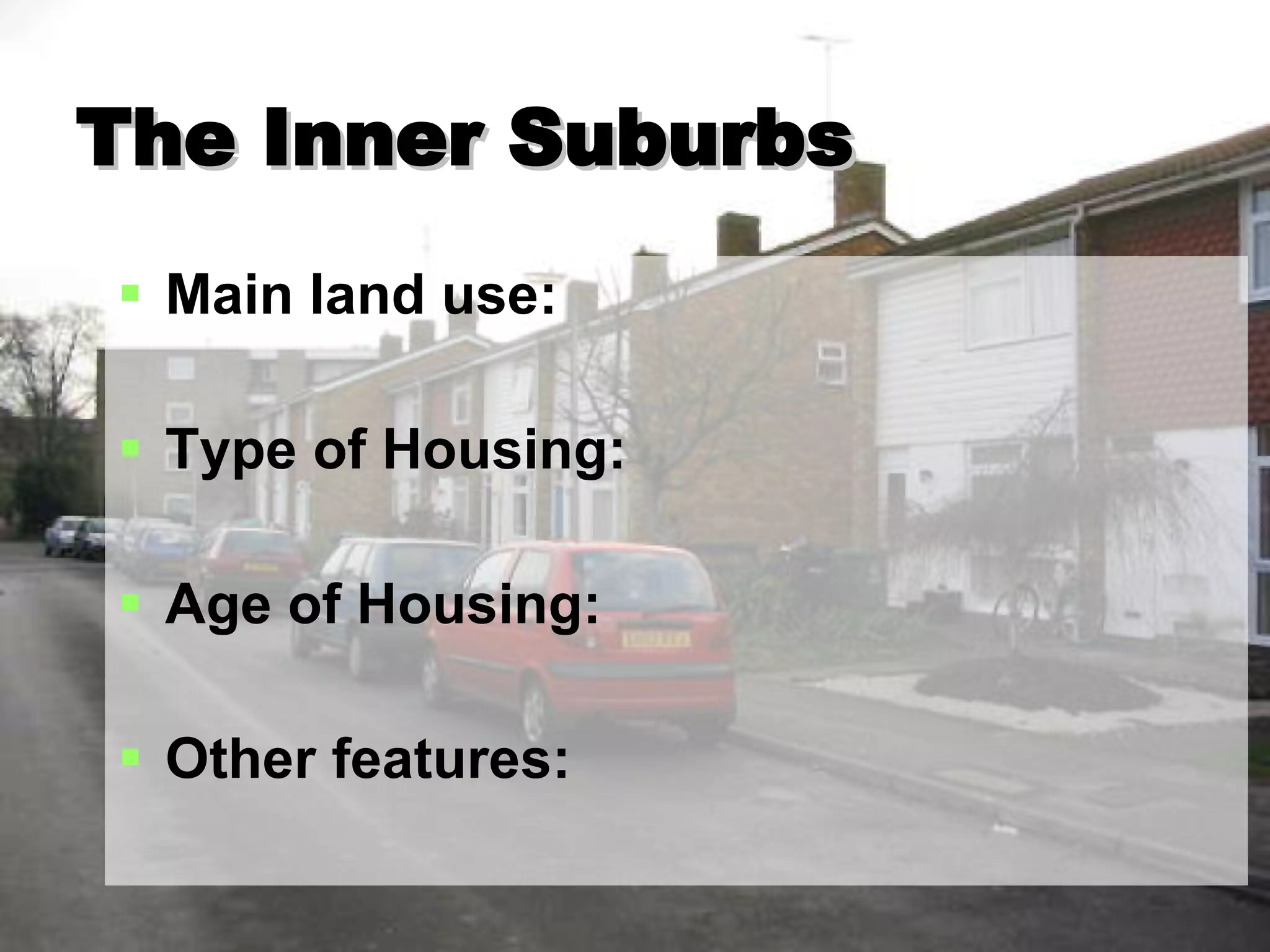 Urban Land Use Zones | PPT