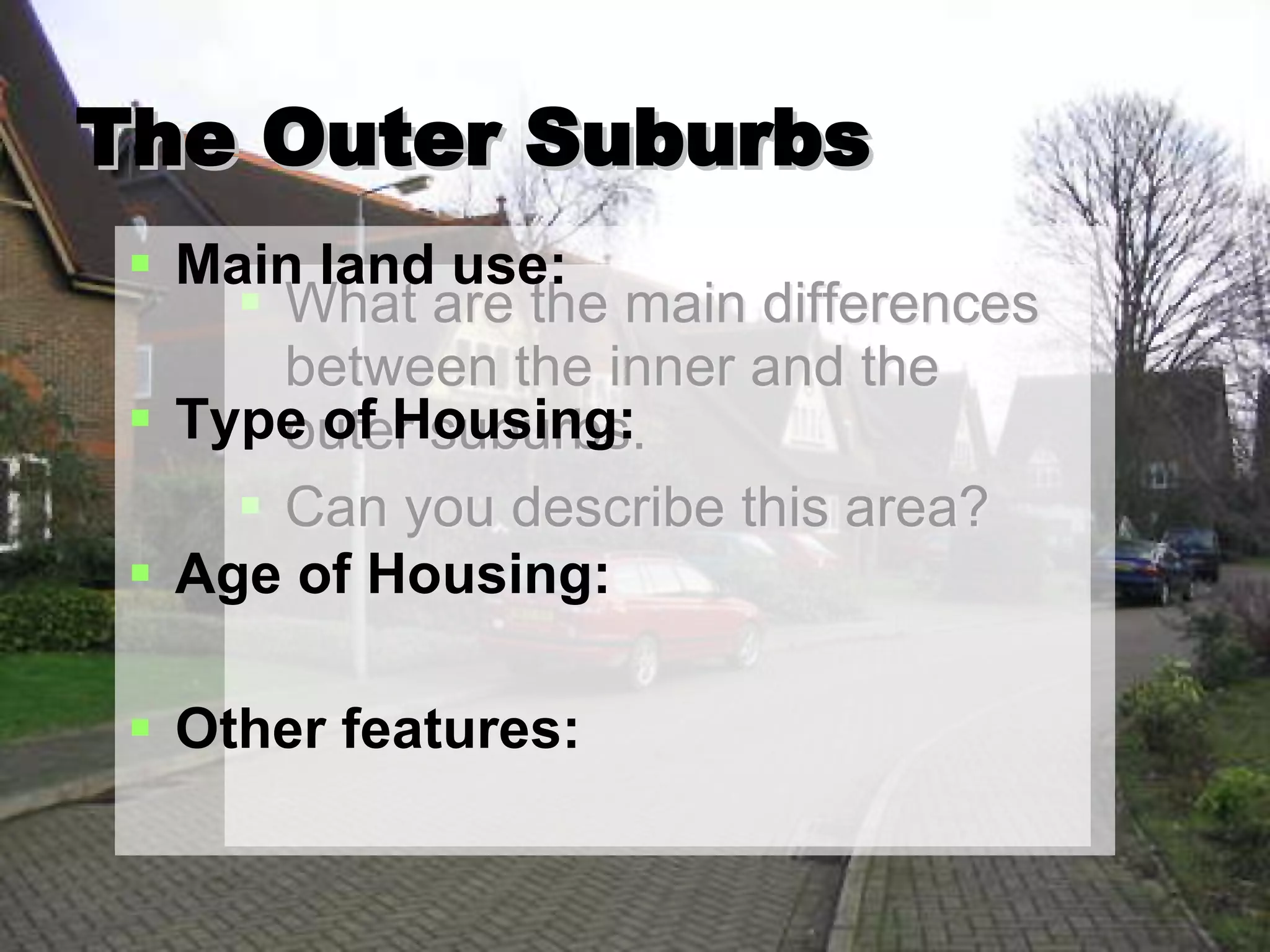 Urban Land Use Zones | PPT