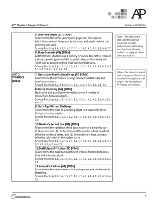 Ap physics-1-sample-syllabus-1-id-1066422v1 | PDF