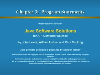 Ap Power Point Chpt3 | PPT