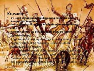 Pagtatapos ng Krusada | PPTX