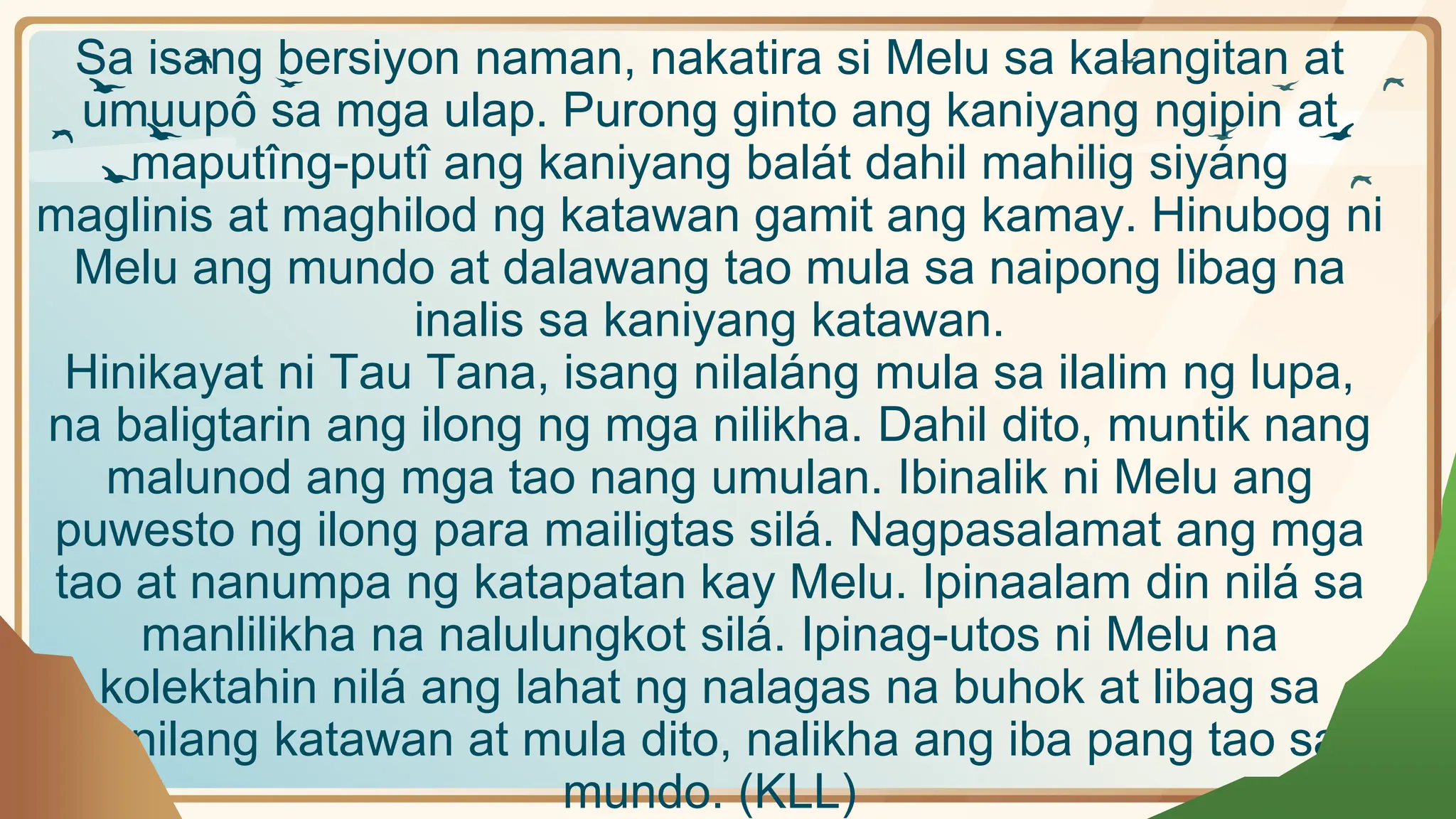 Araling Panllipunan 5- Pinagmulan ng mga Pilipino | PPTX