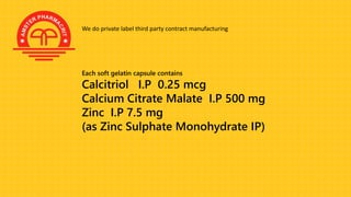 Softgel Caps Third Party Manufacturing -drug formulations | PPT