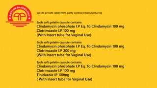 Softgel Caps Third Party Manufacturing -drug formulations | PPT