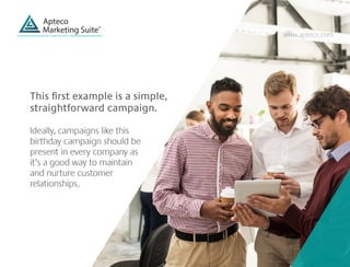 Want to engage your customers more? Try these 4 campaign ideas! | PPT