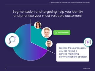 6 ways retailers can maximise their marketing potential with martech | PPT