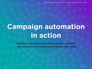 Intelligent Campaign Automation | PPT
