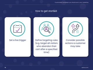 6 automated campaigns you should use in your marketing strategy | PDF