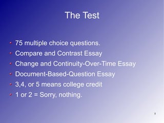 Ap World History Intro | ODP