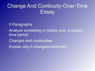 Ap World History Intro | ODP