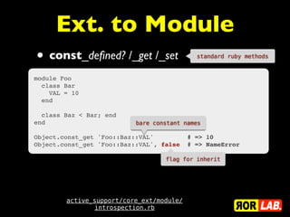 Active Support Core Extension (2) | PPT