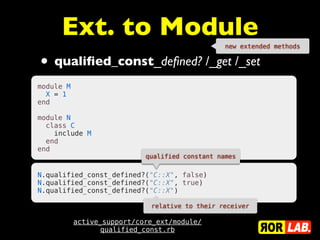 Active Support Core Extension (2) | PPT