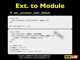 Active Support Core Extension (2) | PPT