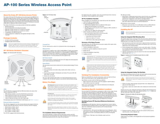 Aruba AP 100 Series Installation Guide | PPT