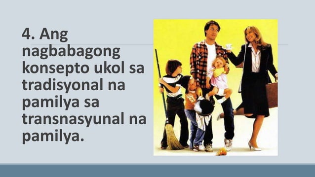 Epekto ng Migrasyon sa Pamilyang Pilipino | PPTX