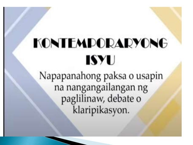 AP 10 Kontemporaryong Isyu.pptx | Free Download