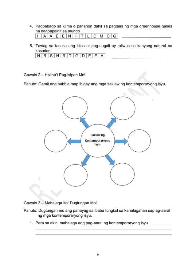 AP Grade 10 Q1 Mod1 | PDF