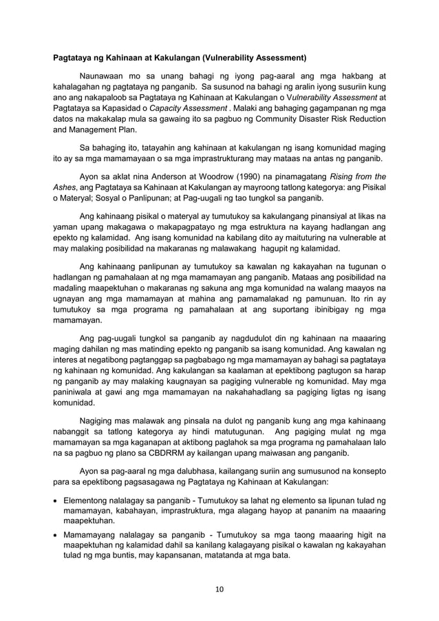 ap10_q1_mod5_mga hakbang sa pagbuo ng community-based disaster risk reduction and management ...