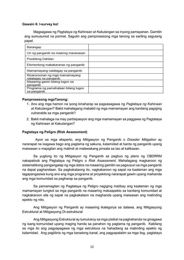ap10_q1_mod5_mga hakbang sa pagbuo ng community-based disaster risk reduction and management ...
