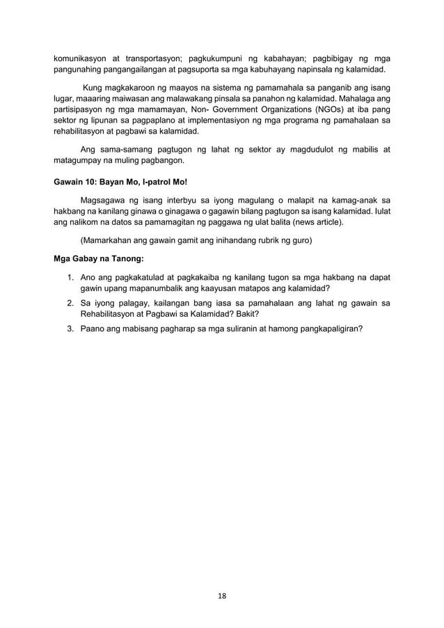 ap10_q1_mod5_mga hakbang sa pagbuo ng community-based disaster risk reduction and management ...