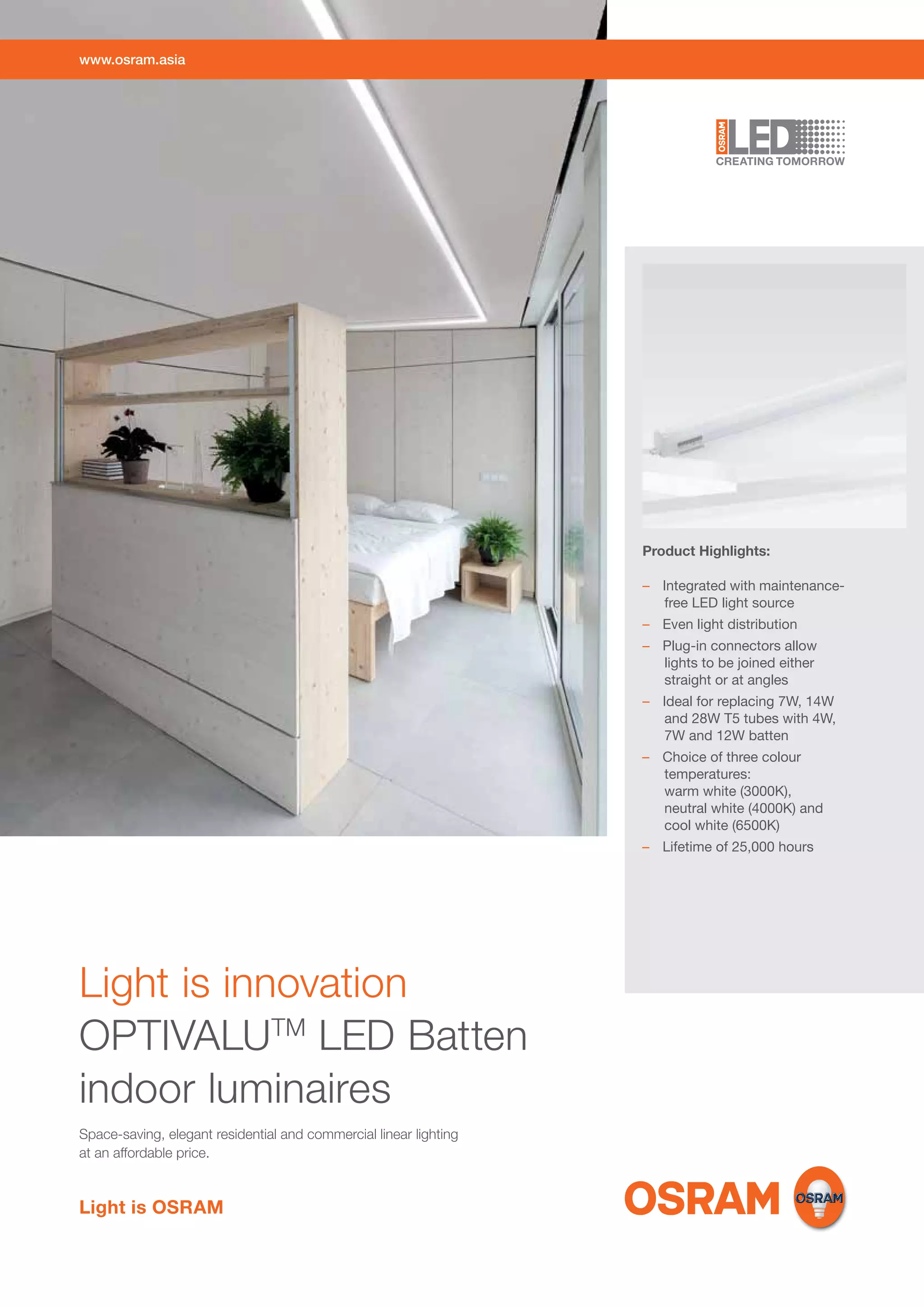LED Batten Luminaire | PDF