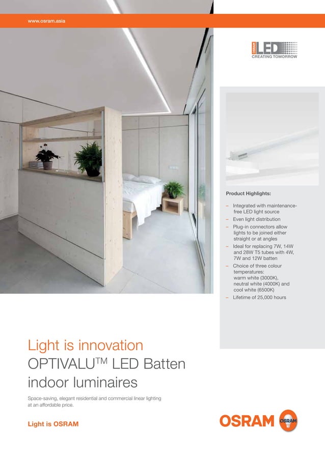 LED Batten Luminaire | PDF