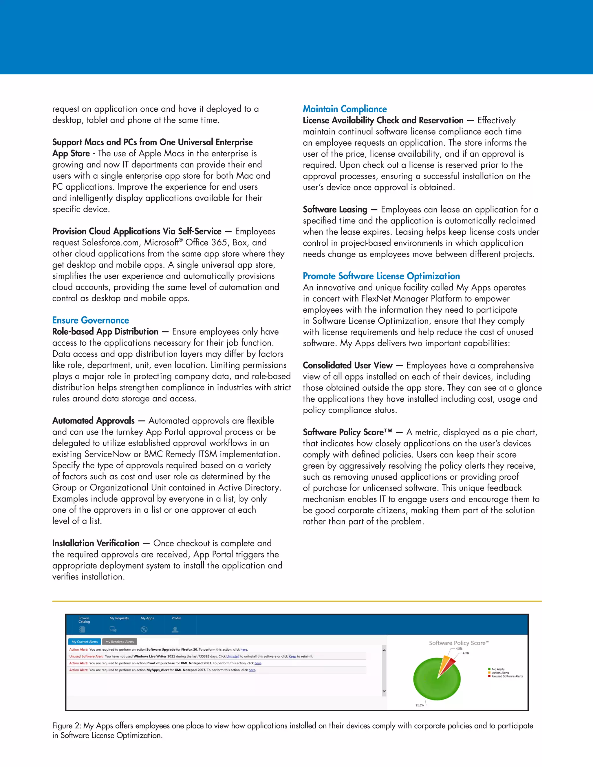 Flexera Software App Portal Datasheet | PDF