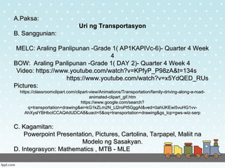 ARALING PANLIPUNAN POWERPONT PRESENTATION | PPT