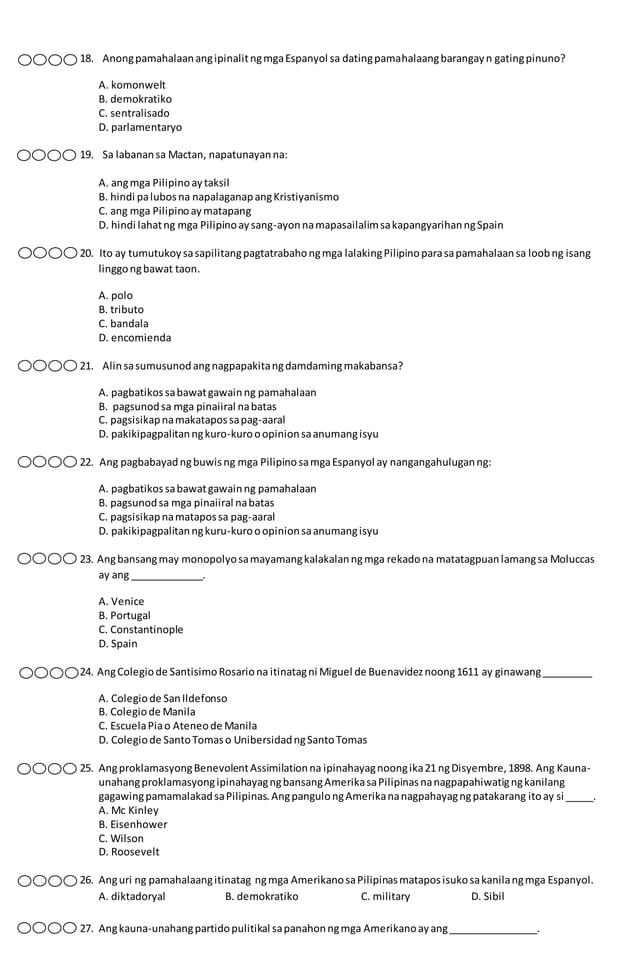 Ap 1 pre test post test(first yr) | DOCX