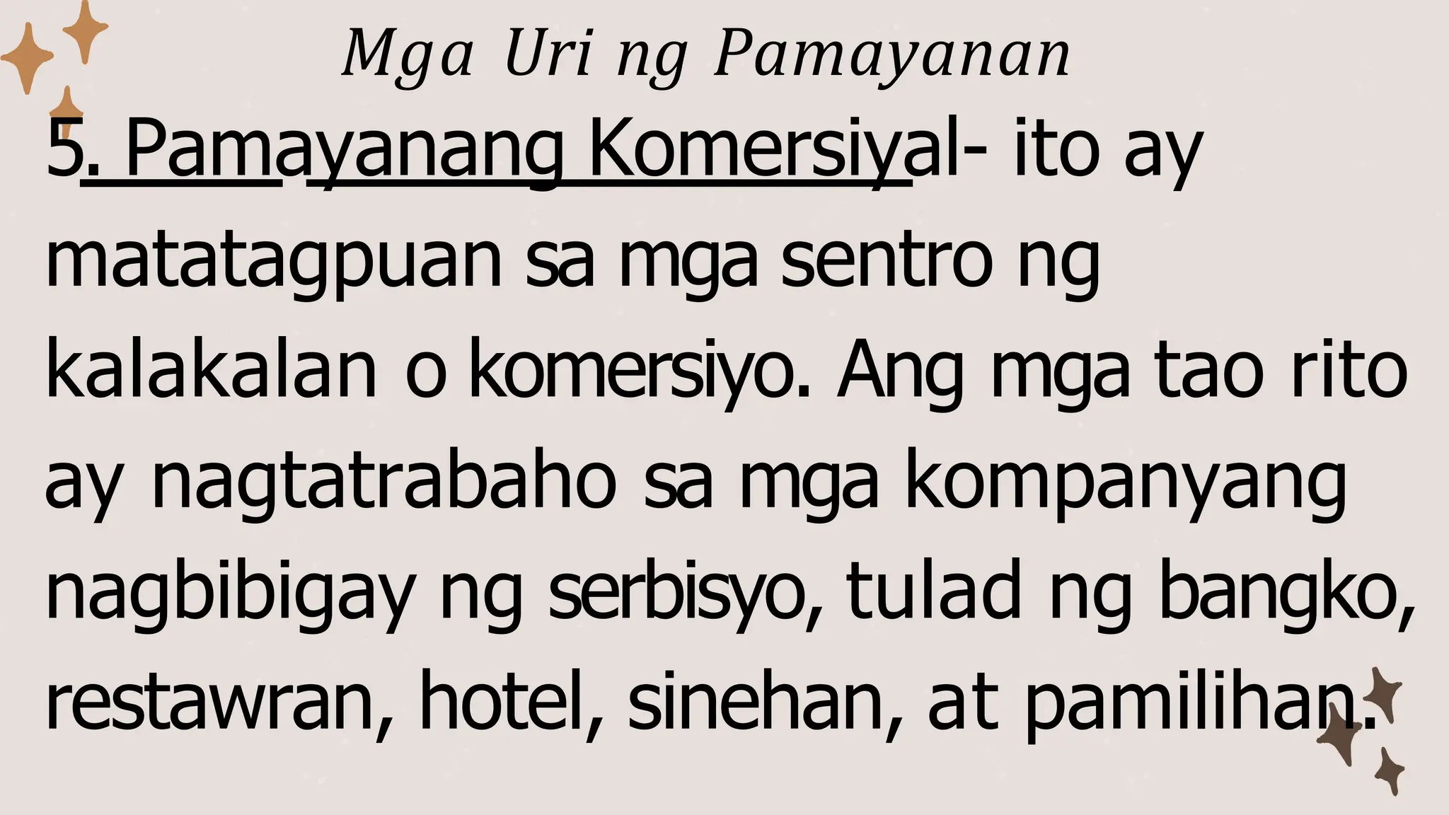 ARALING PANLIPUNAN 2 Aralin 1-ANG PAMAYANAN | PDF