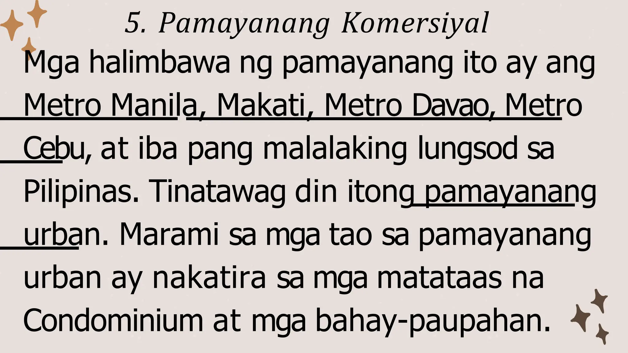 ARALING PANLIPUNAN 2 Aralin 1-ANG PAMAYANAN | PDF
