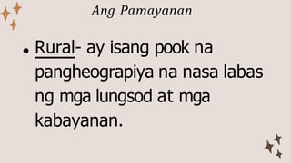 ARALING PANLIPUNAN 2 Aralin 1-ANG PAMAYANAN | PDF