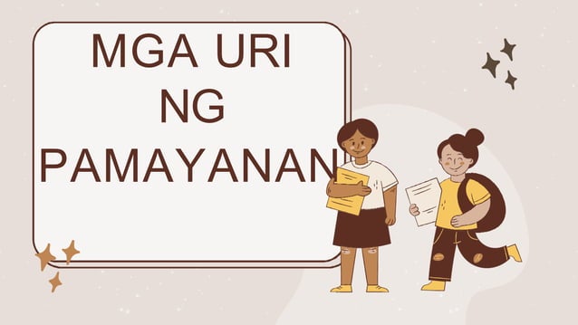 ARALING PANLIPUNAN 2 Aralin 1-ANG PAMAYANAN | PDF