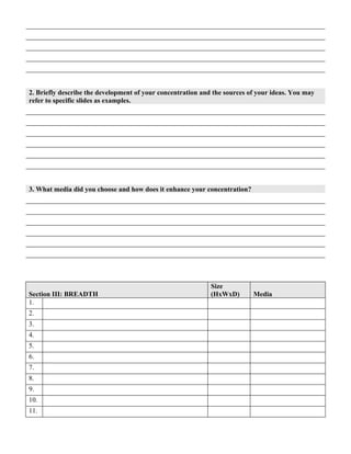 Ap 2 d drawing portfolio student overview | DOC