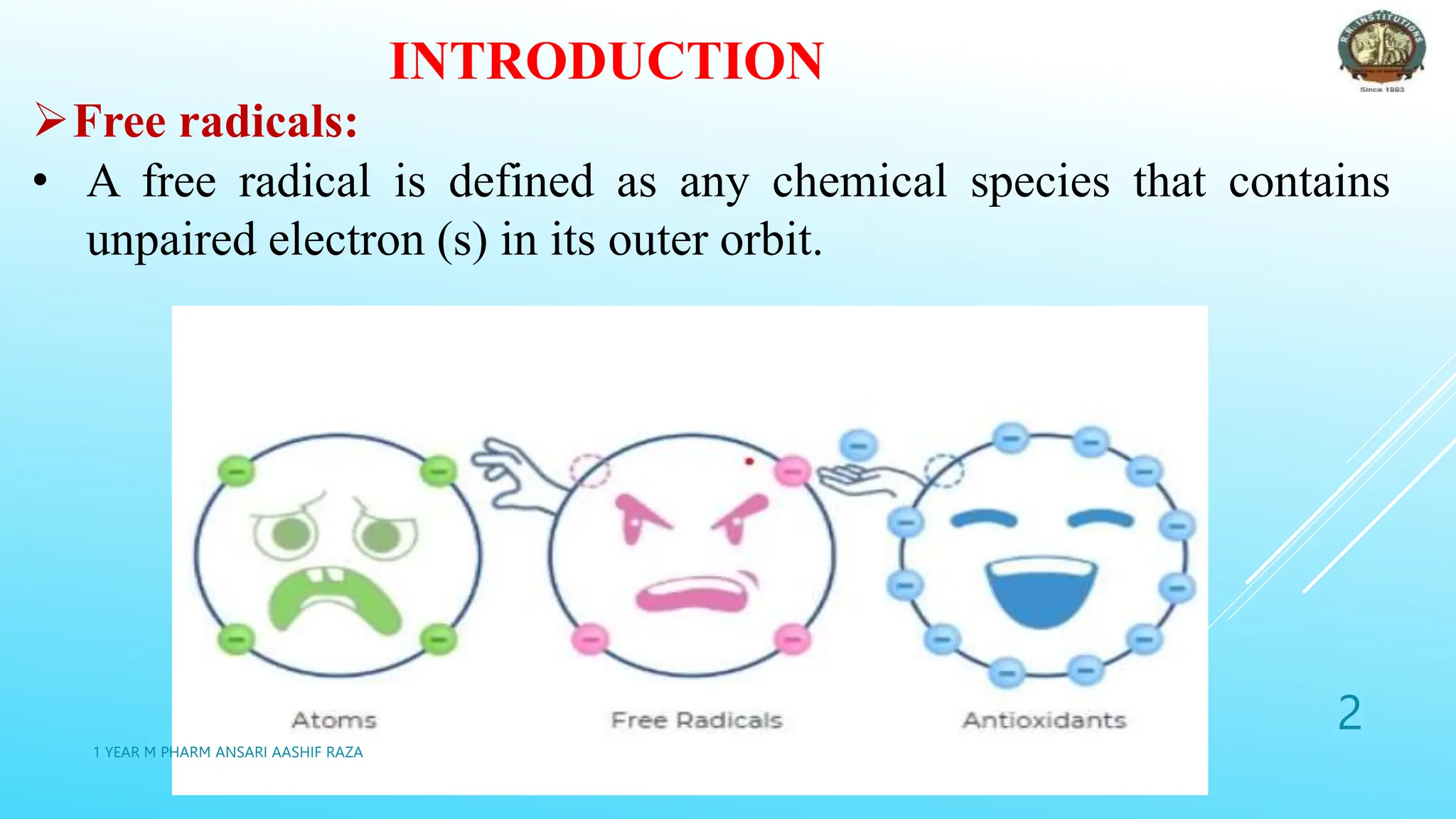 AP 2 FREE RADICAL SEMINAR ANSARI AASHIF RAZA.pptx