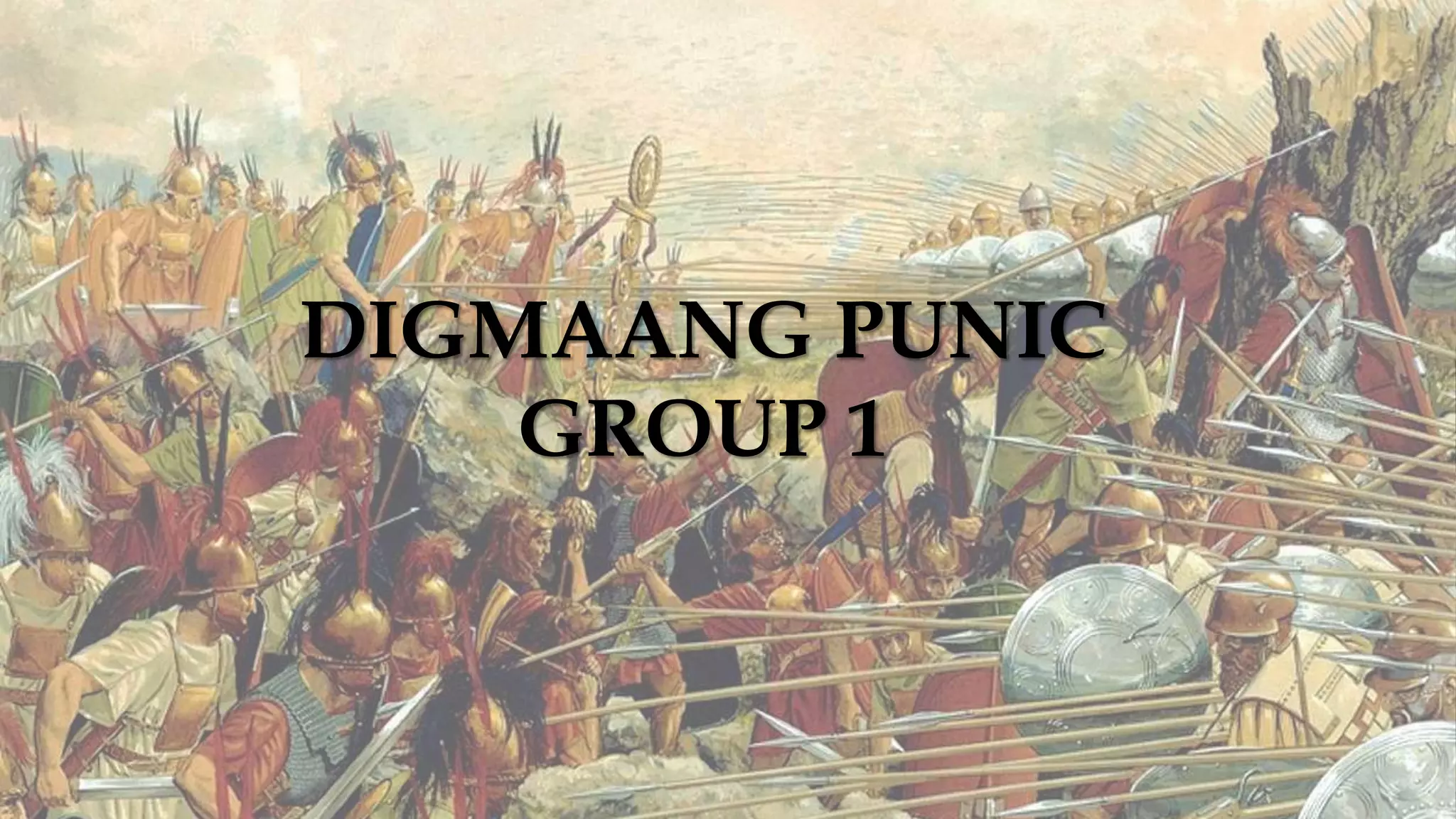 Digmaang Punic at ang Tagumpay ng Rome sa Silangan | PPTX