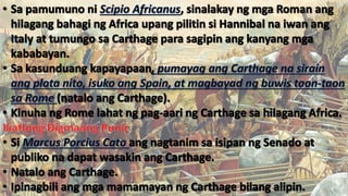 Digmaang Punic Final Version | PPTX