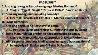 Digmaang Punic Final Version | PPTX