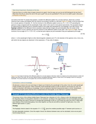 Ap2 unit6 open stax notes wave optics | PDF