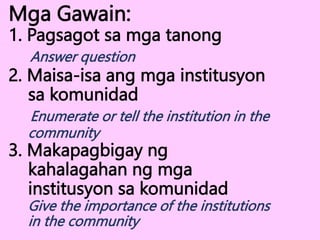 AP 2 WEEK 3 MGA INSTITUSYON SA KOMUNIDAD.pptx