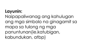 AP 3- WK1- Ang Mga Simbolo sa Mapa ni John Clyde A. Cagaanan.pptx