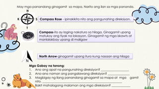 KINALALAGYAN NG MGA LUNGSOD AT BAYAN SA REHIYON BATAY SA DIREKSYON | PPTX