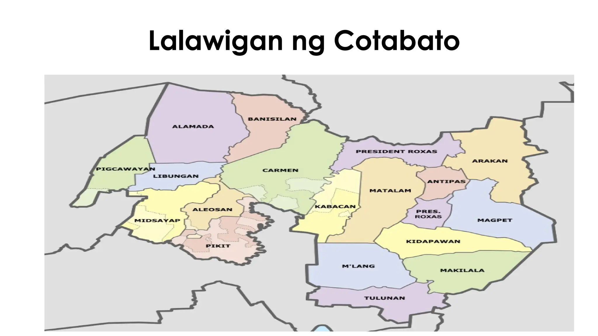 AP 3 W4- Mapa ng mga Lalawigan ng Rehiyon Dose.pptx