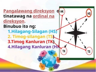 PANGUNAHING DIREKSYON ng mga Lalawigan at Rehiyon | PPTX