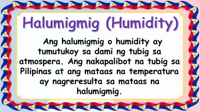 SALIK NA MAY KINALAMAN SA KLIMA NG BANSA | PPTX