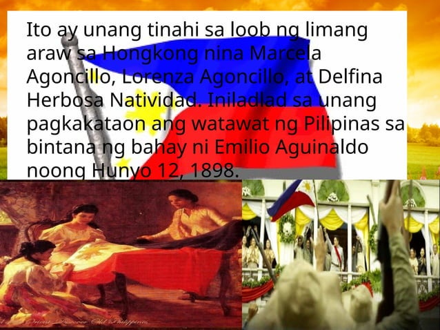 AP 4 PPT Q3 - Aralin 17 - Pambansang Awit At Watawat Bilang Mga Sagisag ...