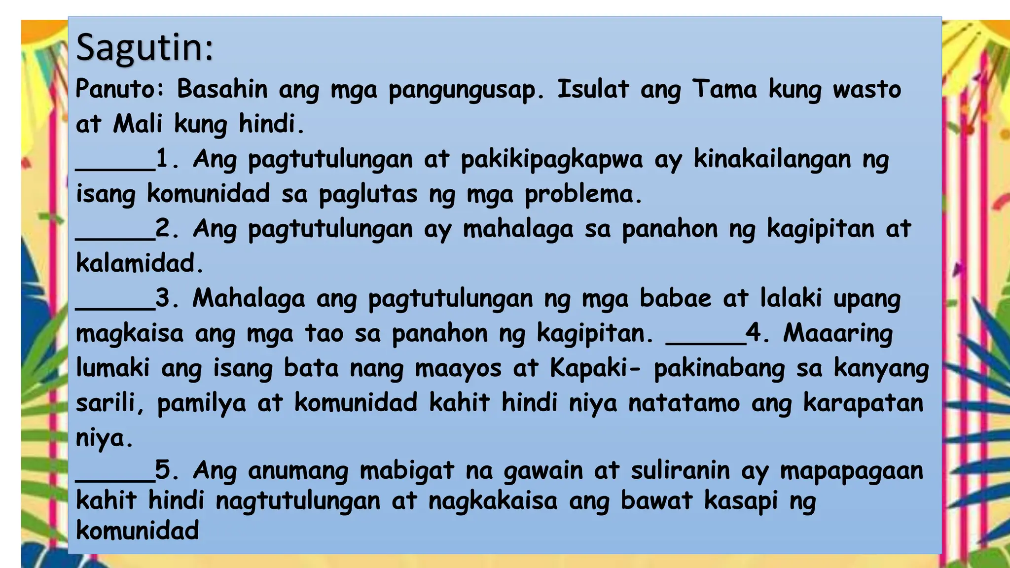 ap4q-co2.pptx PAGTUTULUNGAN SA KOMUNIDAD | PPTX
