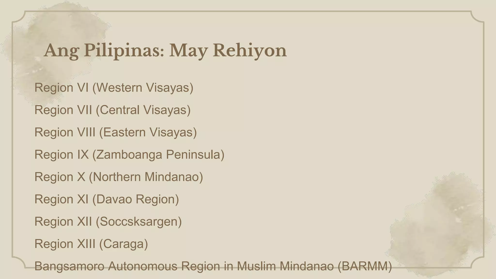 Elemento ng Isang Bansa | PPTX