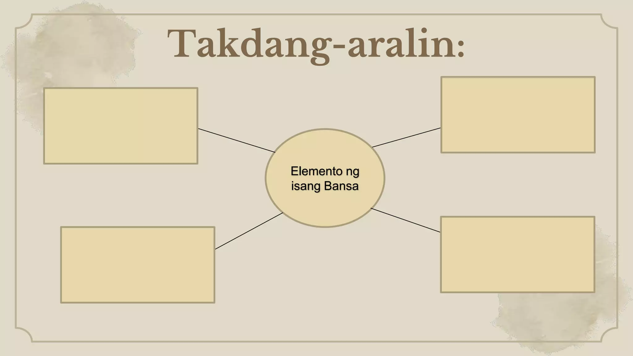 Elemento ng Isang Bansa | PPTX