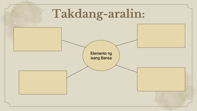 Elemento ng Isang Bansa | PPTX